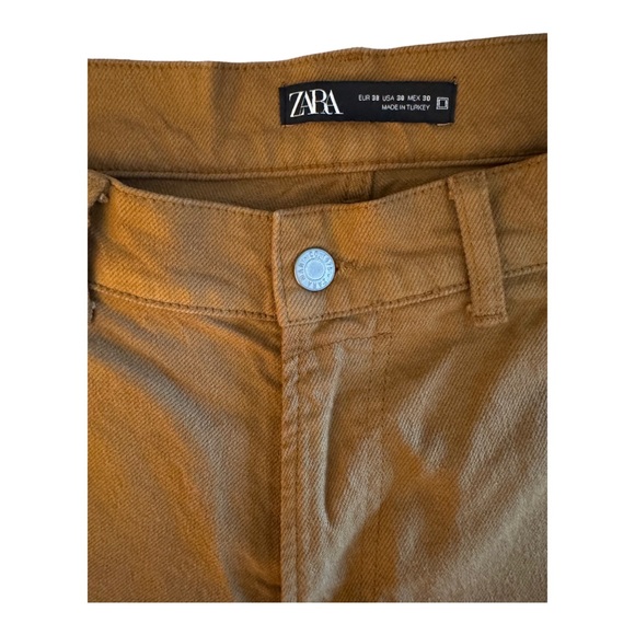 Zara | Pants | Zara Mustard Color Pants | Poshmark